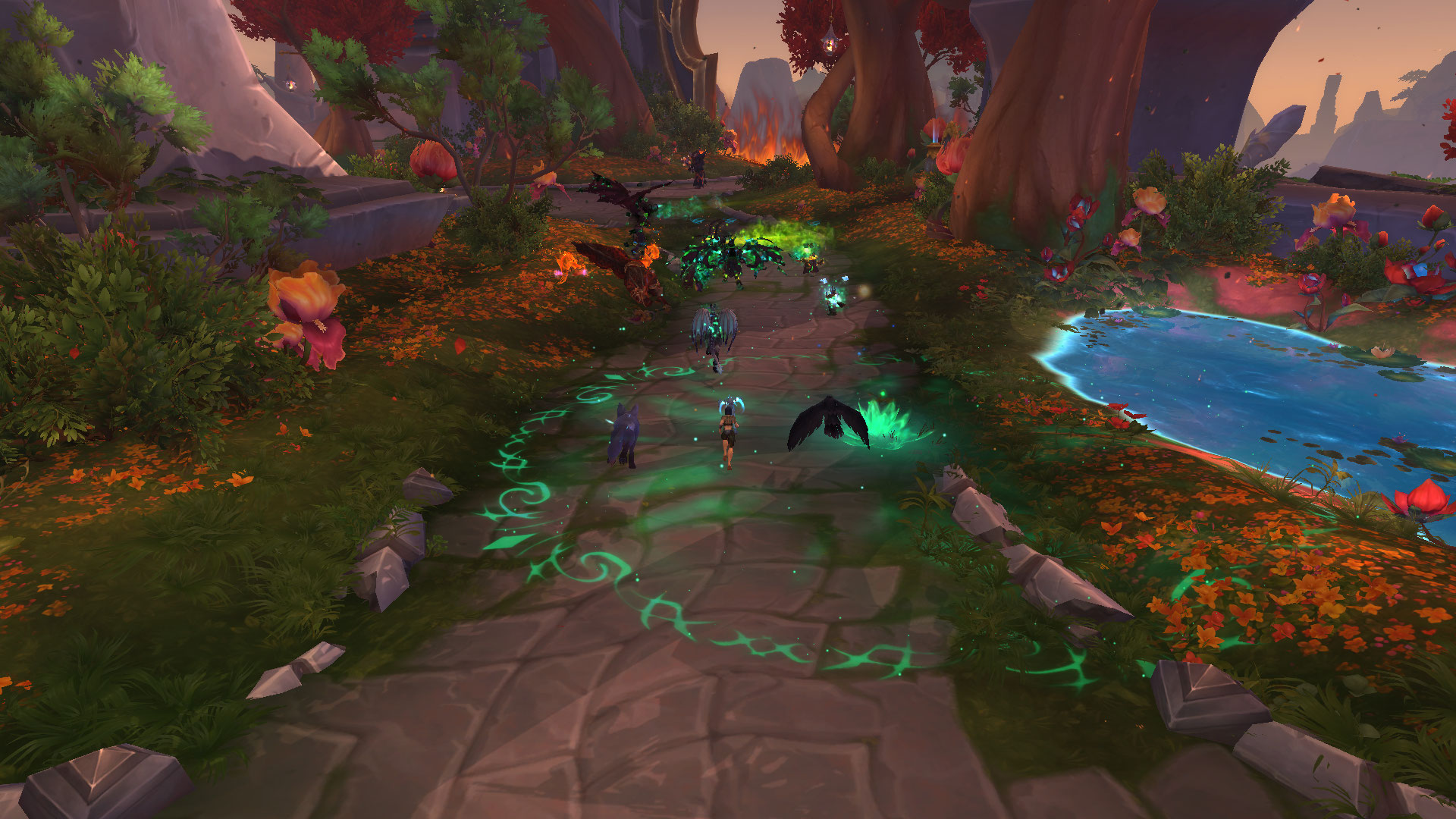 Exploring the WoW Dragonflight Ruby Life Pools Dungeon